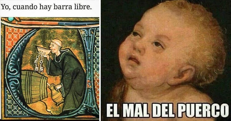 Pinturas Renacentistas Memes 19 Ideas De Humor Renacentista | Memes,