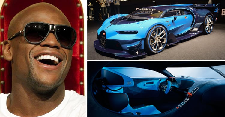 Gasta Floyd Mayweather 3.5 mdd en otro Bugatti