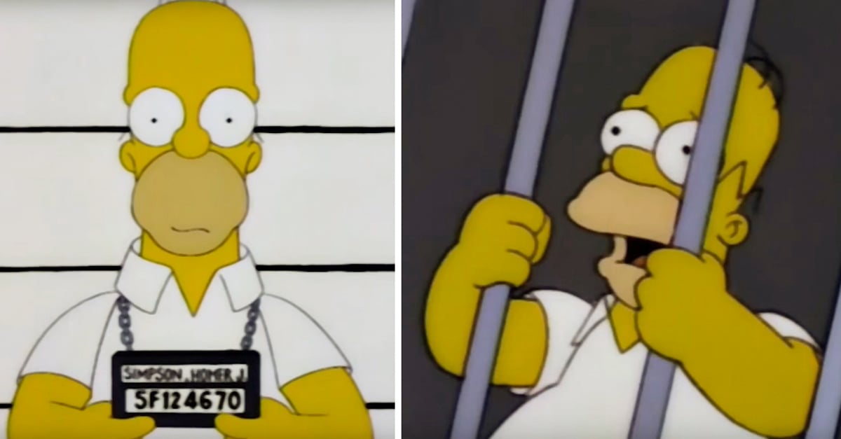 Parodia de Los Simpson de la serie Making a Murderer
