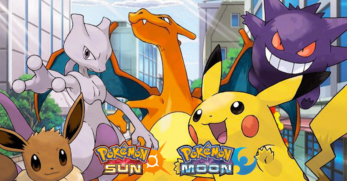 Pokémon Sun y Moon, nuevos videojuegos de esta marca