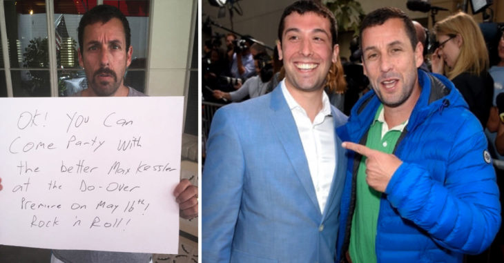 21 Personas que son dobles del comediante Adam Sandler