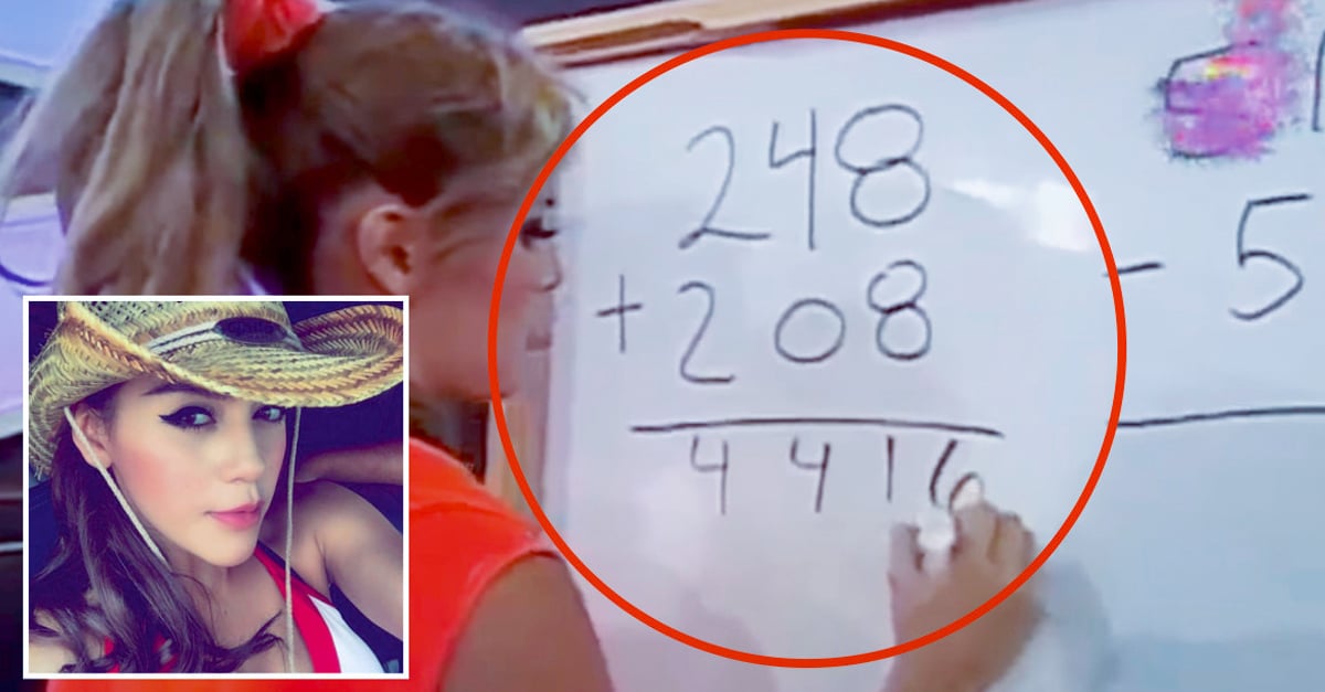 Modelo guatemalteca no sabe sumar; internet se burla de ella