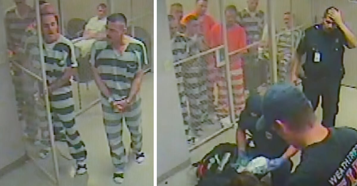 Prisioneros se convierten en héroes al escapar para salvar al carcelero ...