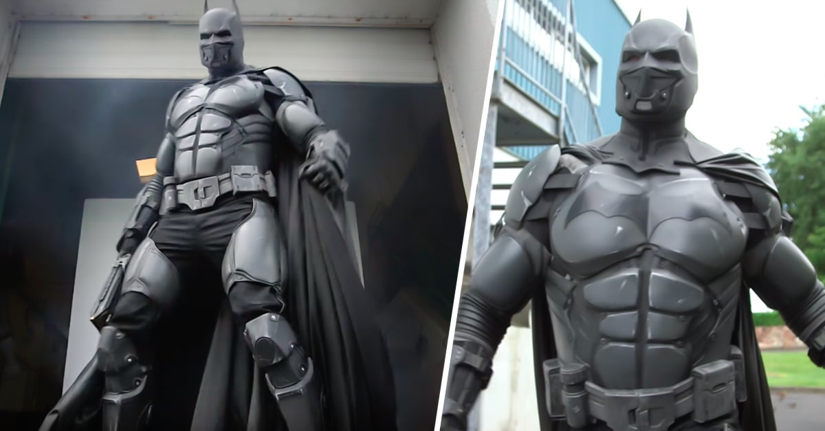 Este traje de Batman le dio un récord Guinness