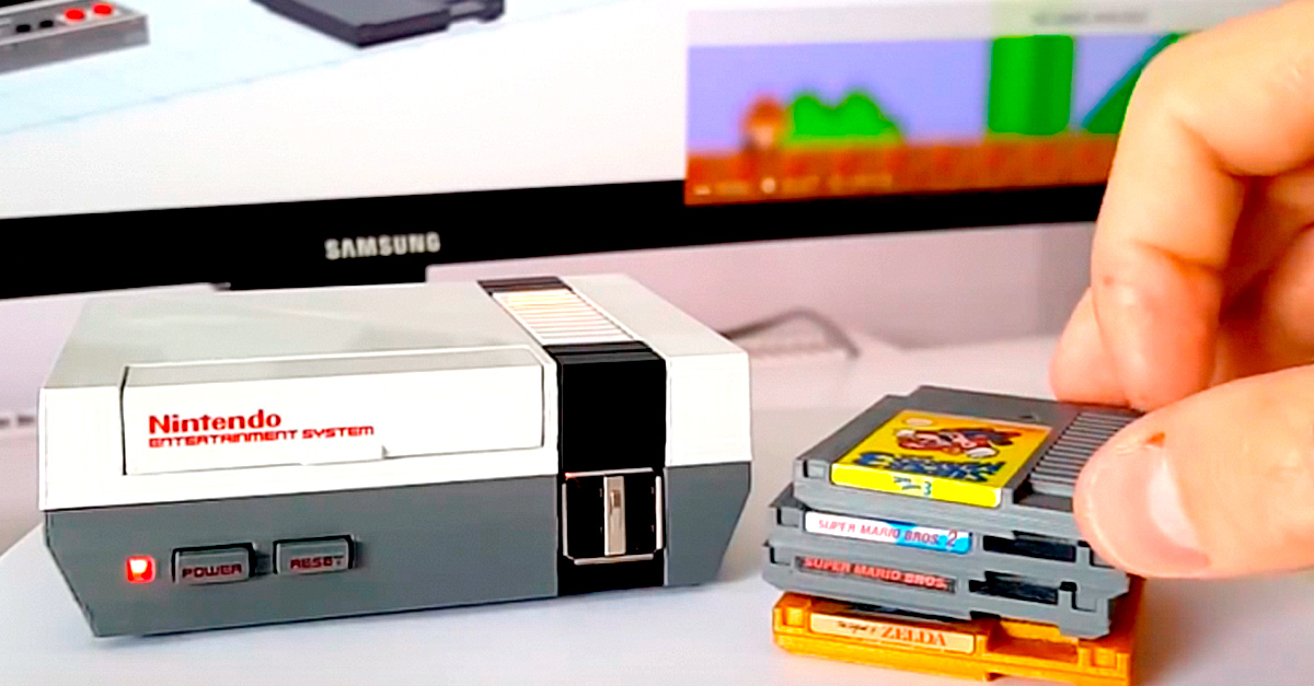 Crea su propia versión del Mini NES y es mejor que el Oficial