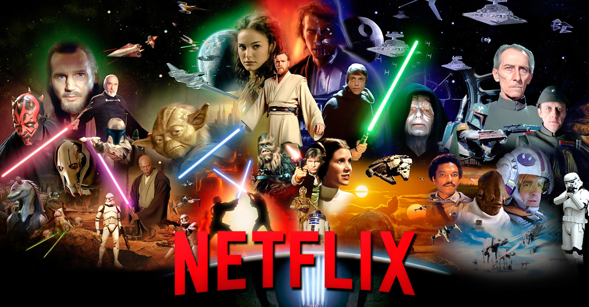 Netflix proyectará todo el universo de Star Wars