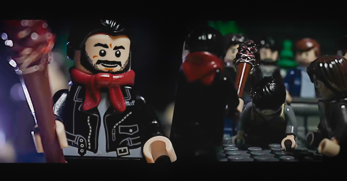 Fan de ‘The Walking Dead’ recrea en LEGO la masacre de Negan