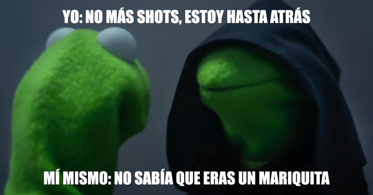 Kermit malvado intenta seducirnos al lado oscuro