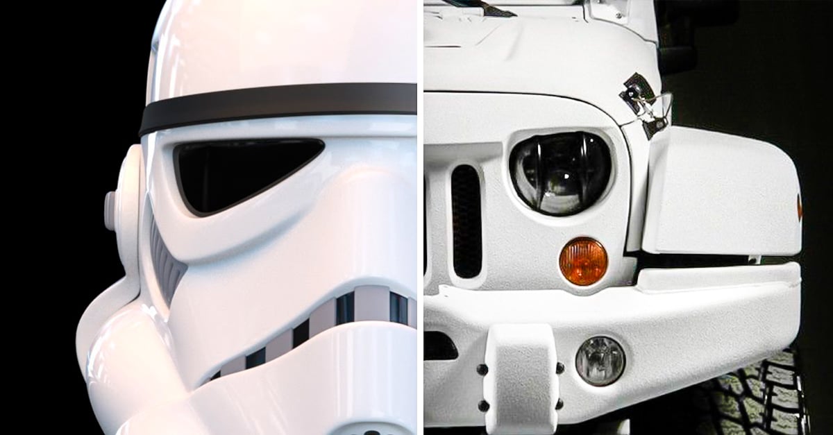 Crean modificación de Jeep Wrangler al estilo STORMTROOPER