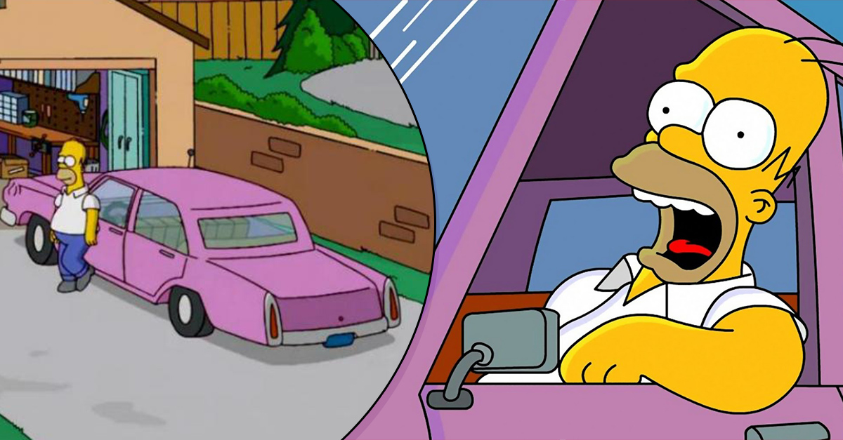 Revelan el misterio sobre el modelo de coche de Homero