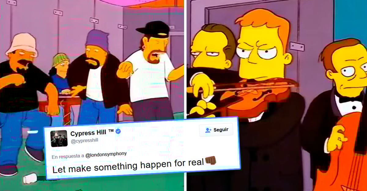 Lo hacen de nuevo; Los Simpson predijeron este asombroso dueto