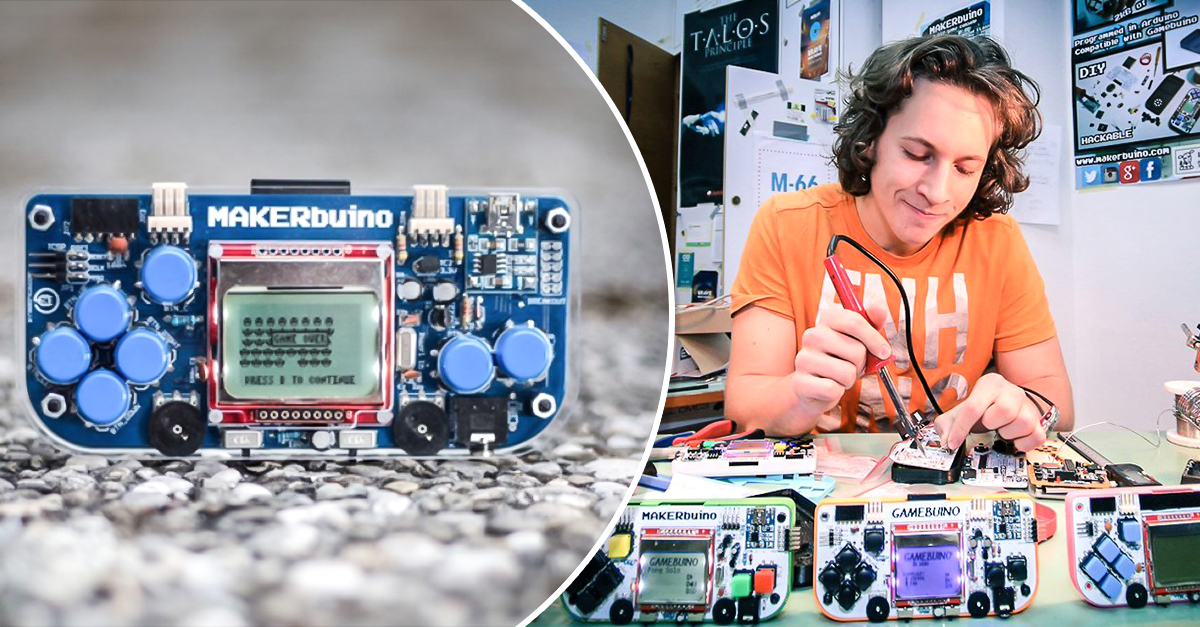 Makerbuino: la consola de videojuegos que armas tú mismo