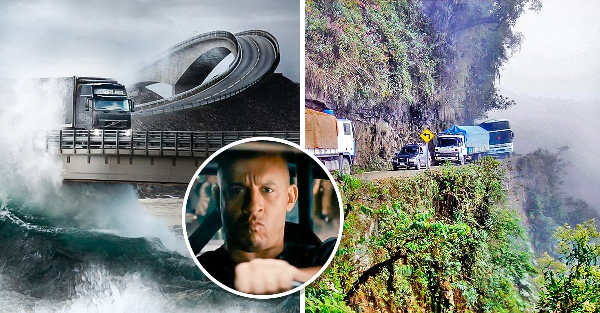 Estas son las carreteras más peligrosas del mundo.