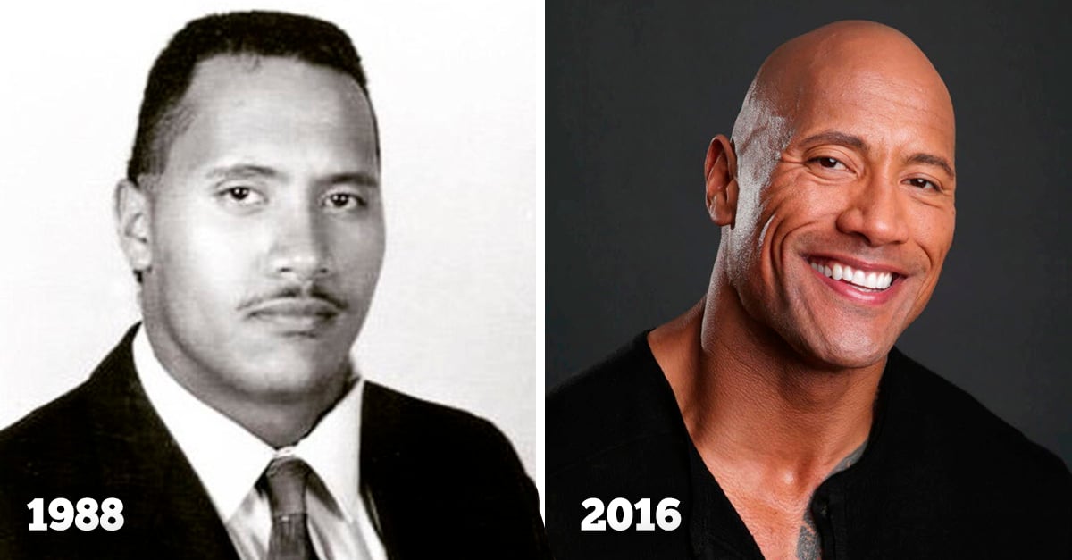 ‘La Roca’ a sus 16 años lucía más viejo que como se ve ahora