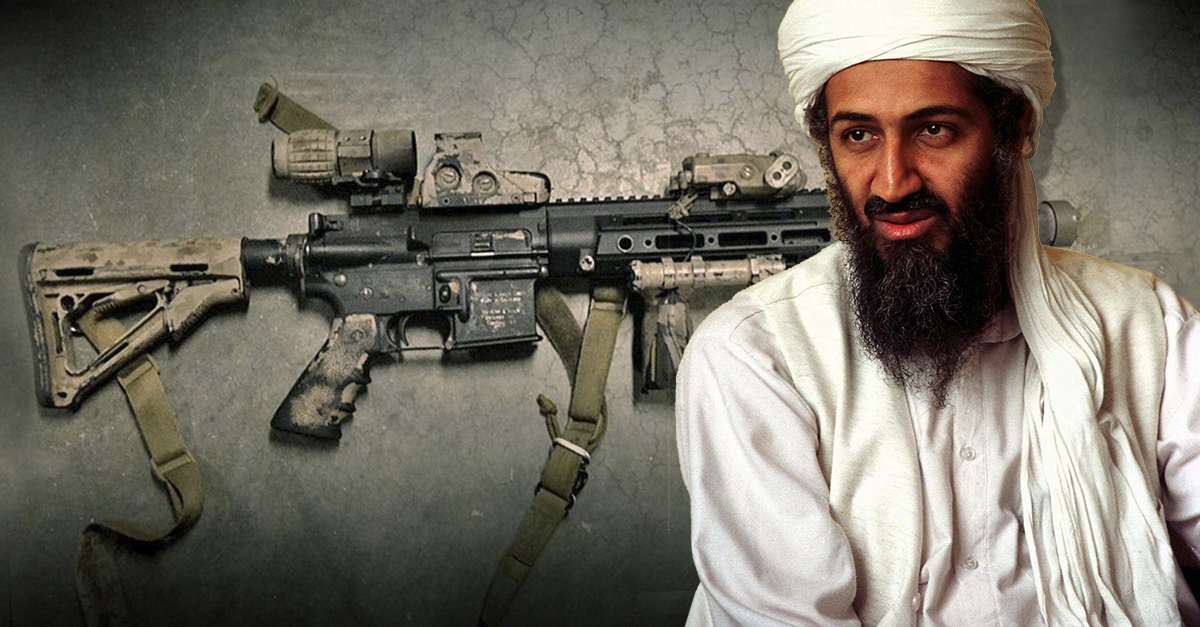 Este fue el rifle que mató a Osama Bin Laden