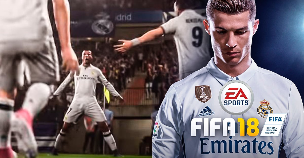 CR7 será la portada del popular videojuego FIFA 18