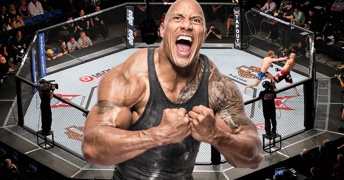 La Roca dice que alguna vez consideró entrar a la UFC.