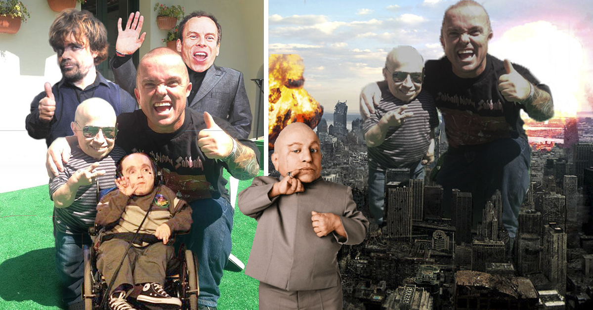 Crean Batalla PhotoShop en reddit: ‘Wee-man’ Vs ‘Mini-me’