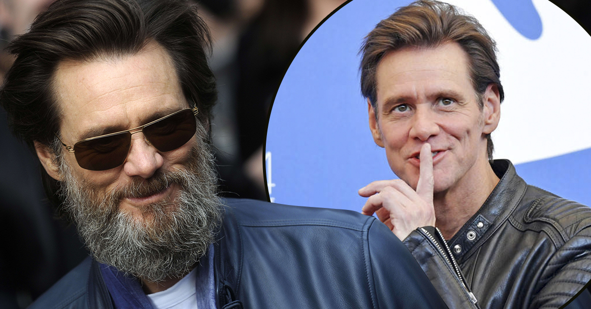 ¡Se fue la barba! Jim Carrey vuelve a la normalidad.