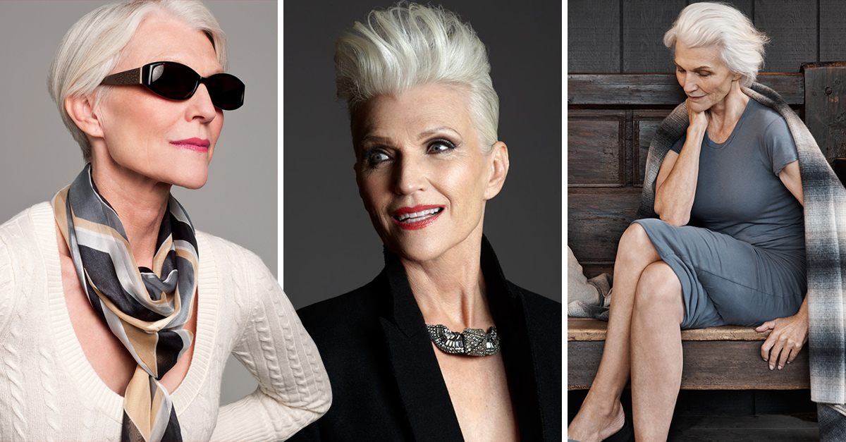 Con 69 años, Maye la madre de Elon Musk se hizo modelo.