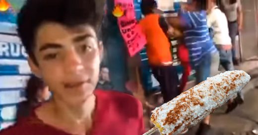 Increíble: joven chino se come un elote en 10 segundos