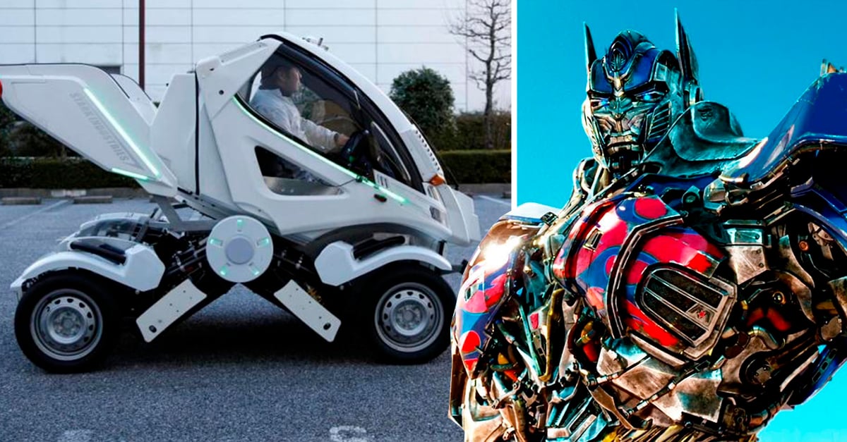En Japón, crean un auto compacto basado en los Transformes