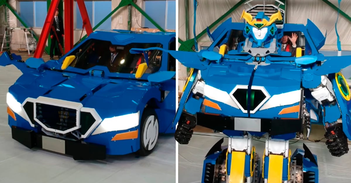 Japoneses crean un robot transformer para pasajeros