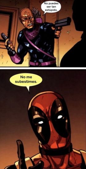 14 Momentos que Deadpool fue divertido hasta en los cómics