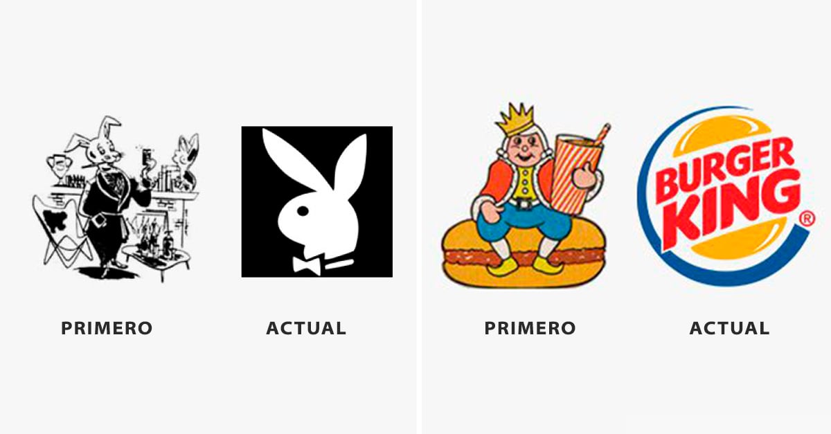 El antes y después de los logos más famosos de marcas