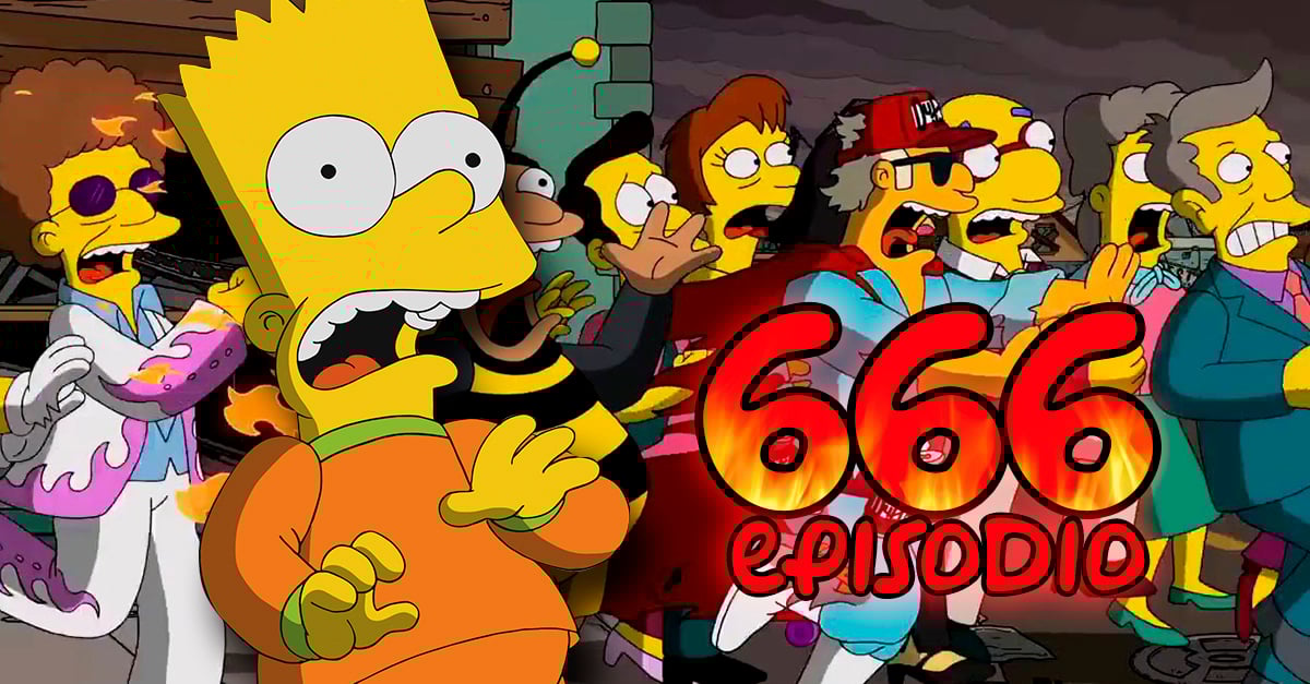 Presentarán el episodio 666 de Halloween de Los Simpson
