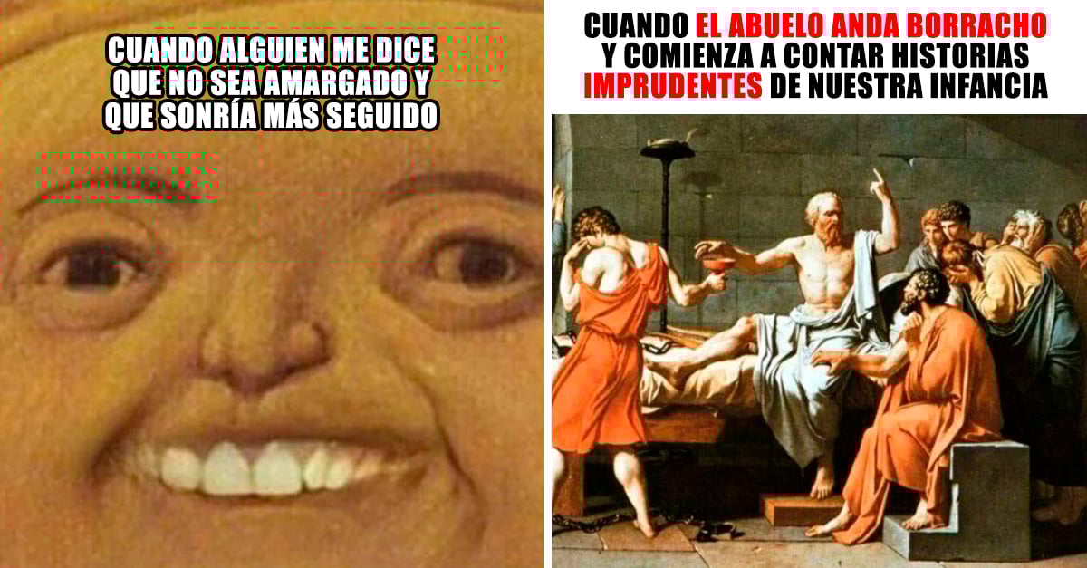 20 Memes de la historia del arte que describen la vida diaria