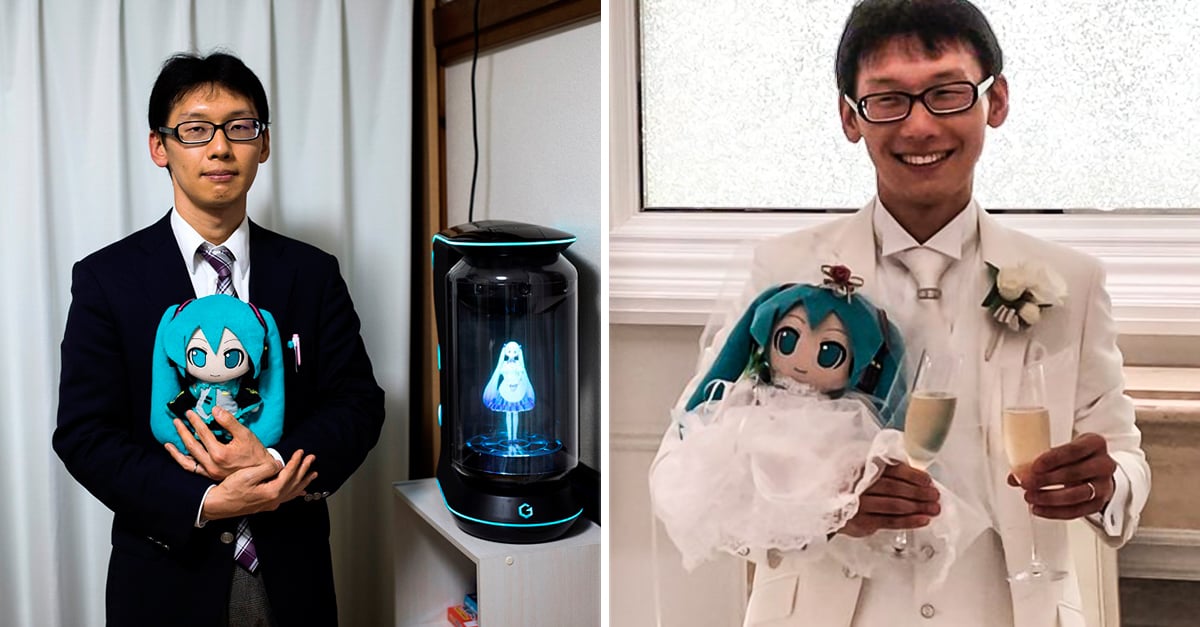 Hombre se casa con un holograma en Japón y dice ser feliz Hombre se casa con un holograma en Japón y dice ser feliz