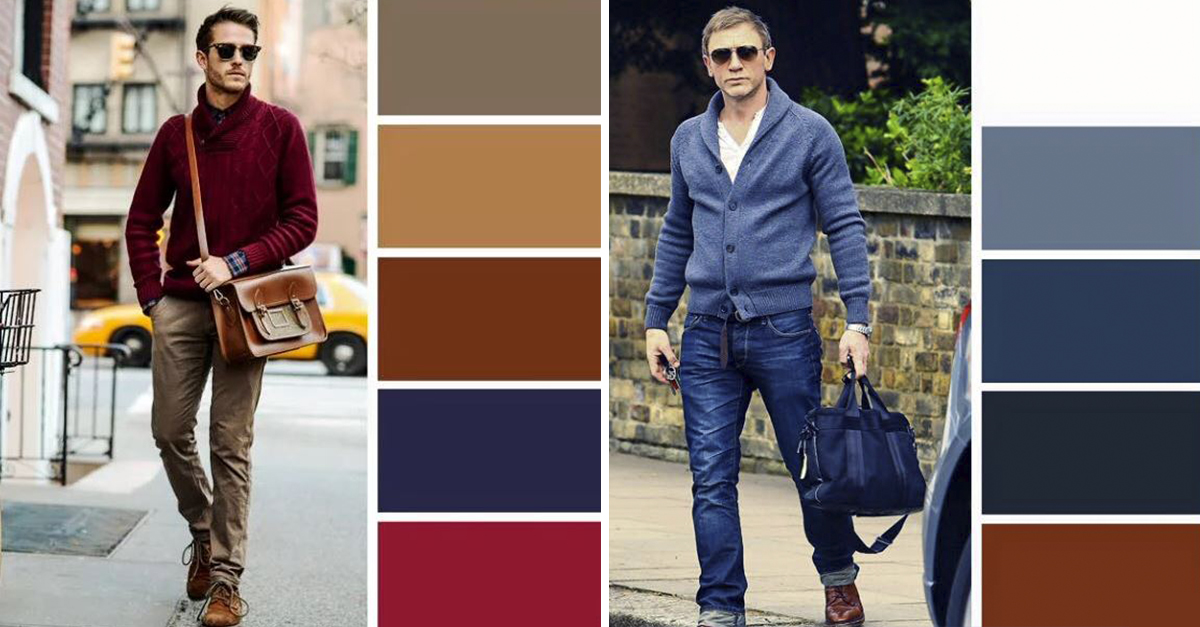 Guía de 18 imágenes de como combinar tu ropa y ser un galán