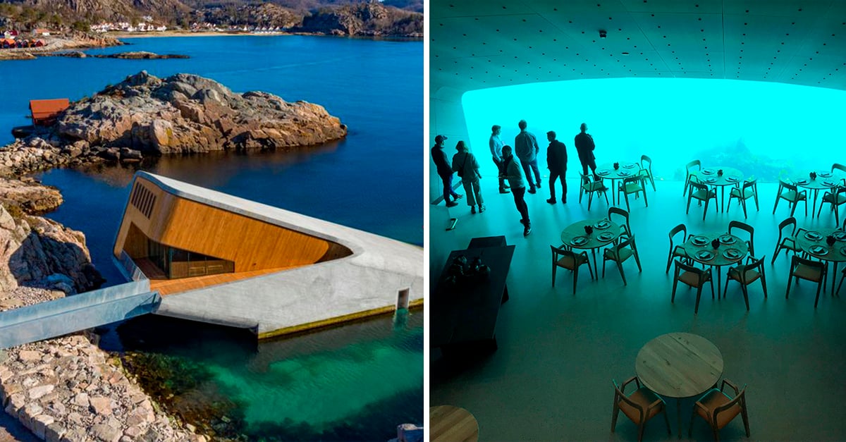 Noruega tiene un restaurante submarino que es increíble
