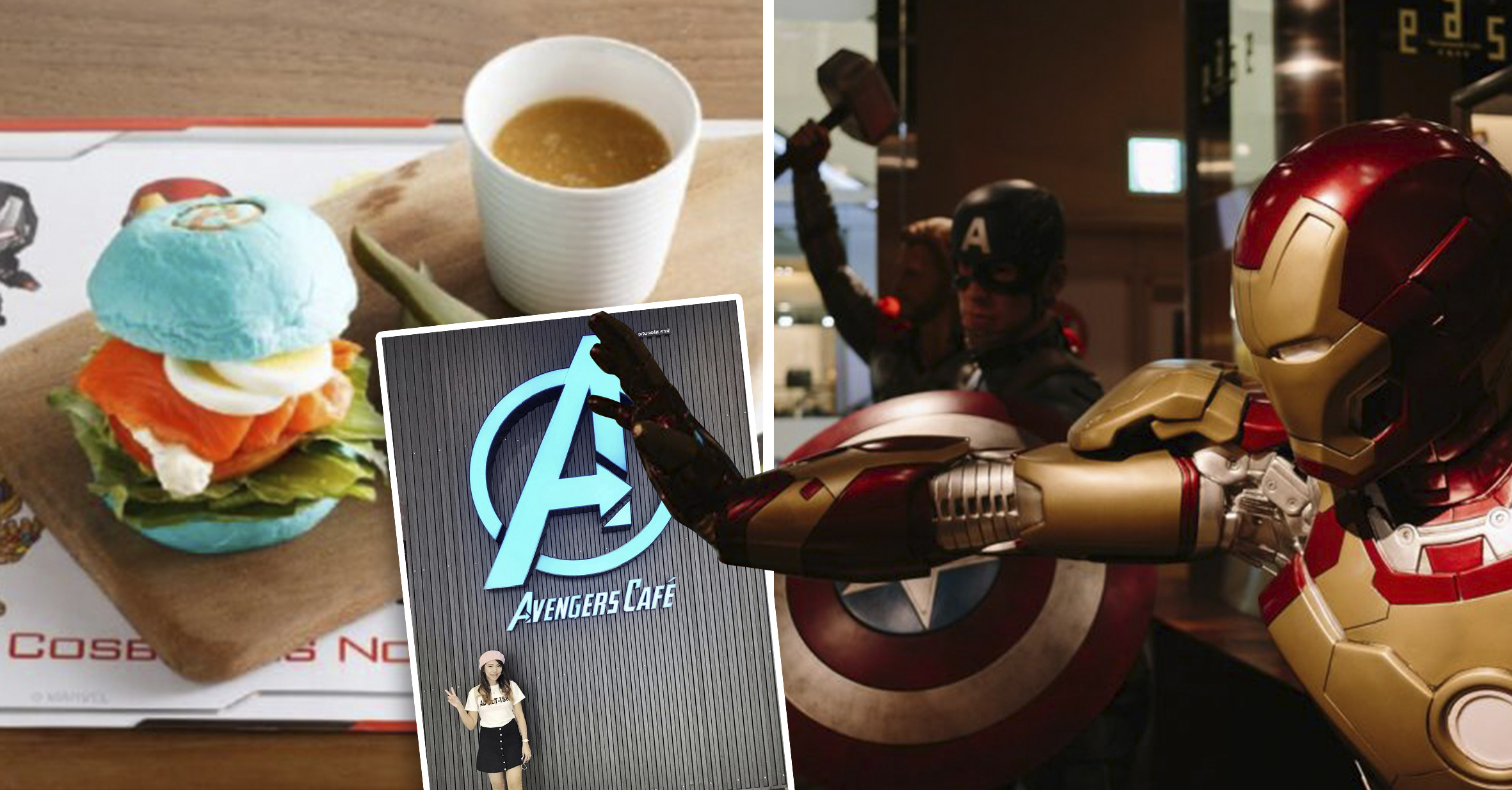 Abre un café con la temática de Avengers y todos queremos ir