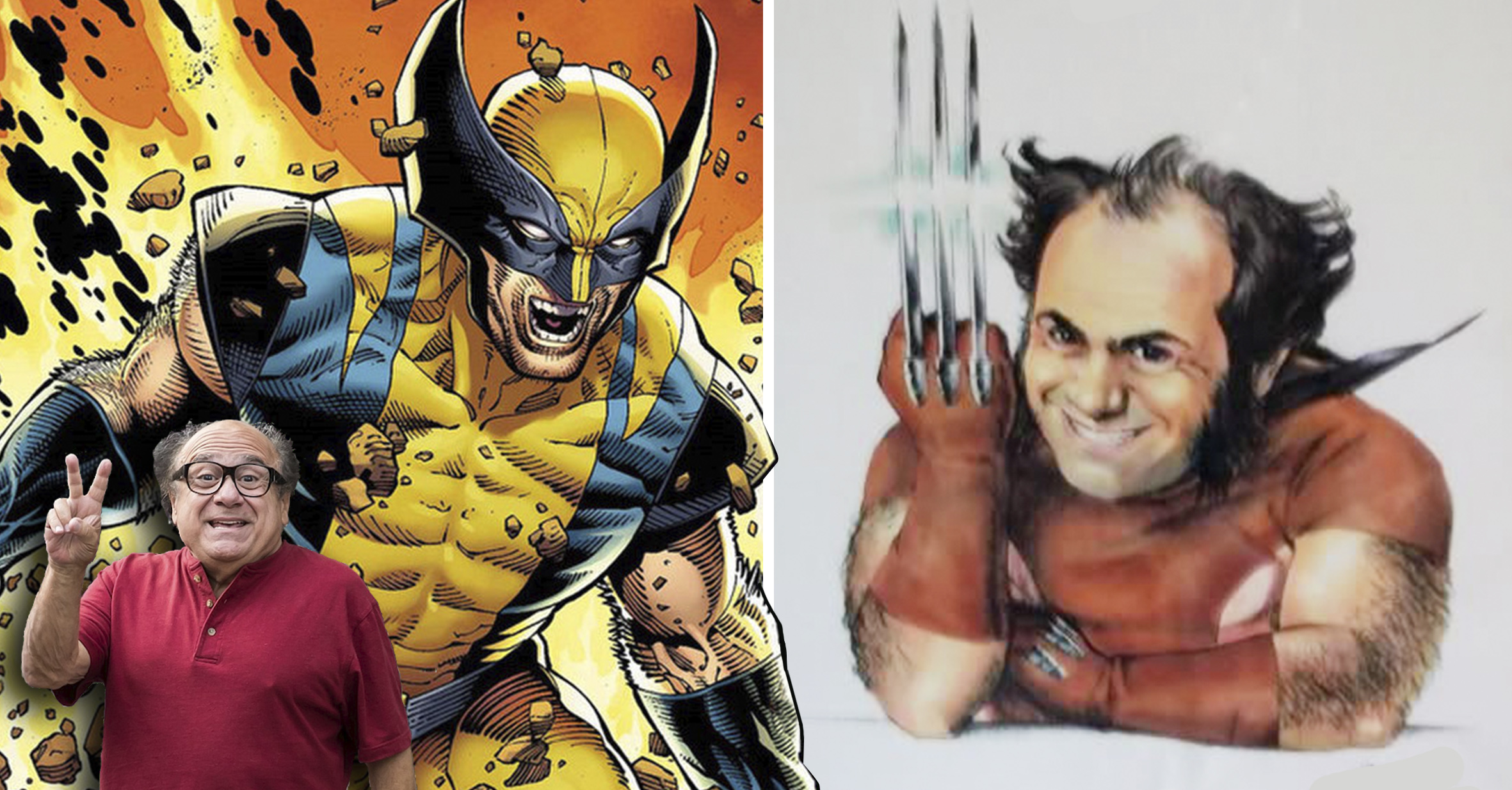 Miles firman para que Danny DeVito sea el nuevo Wolverine