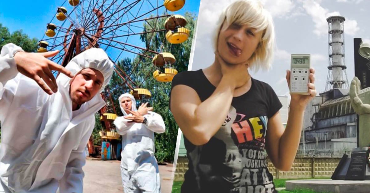 Influencers visitan Chernóbil para estar a la moda