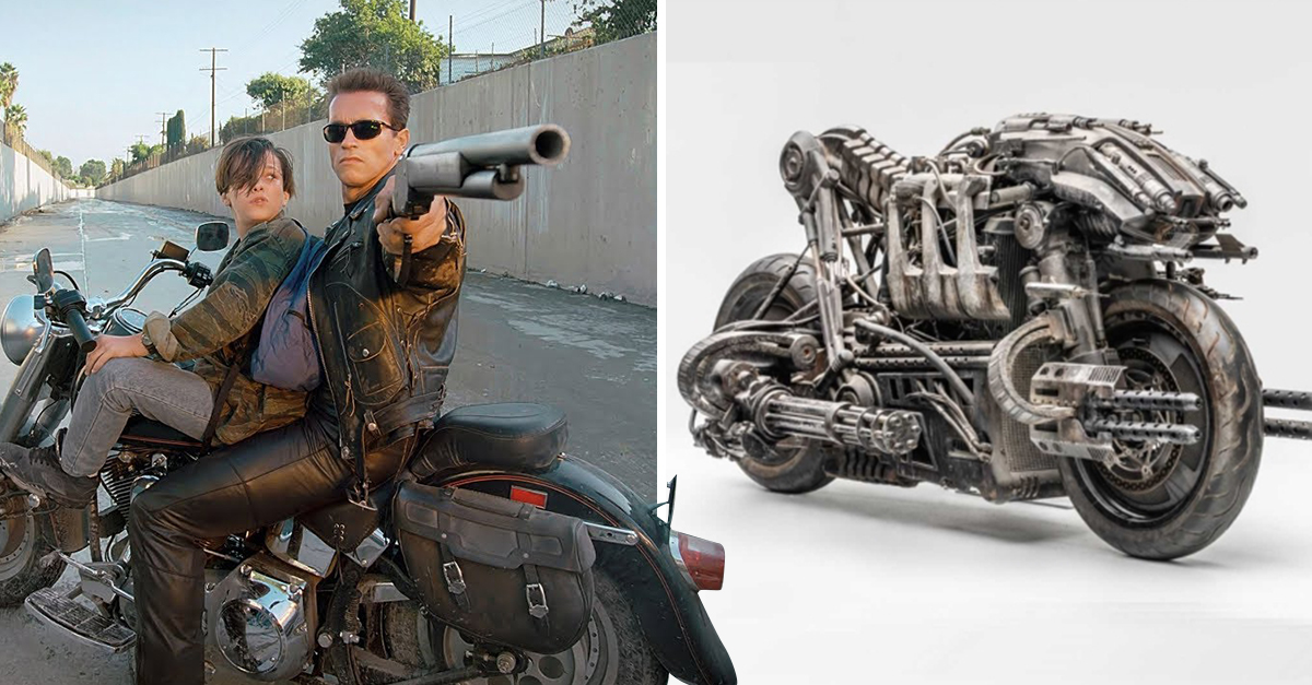 Modifican una Ducati para crear una Moto-Terminator