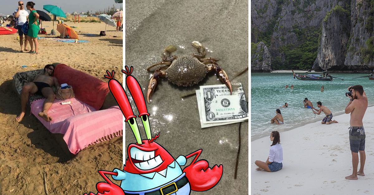 15 Cosas raras que te podrías encontrar en la playa