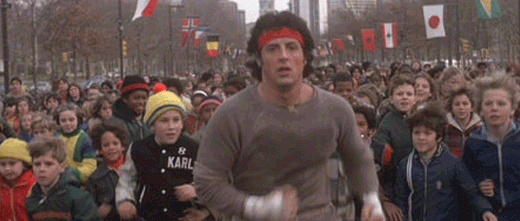 Ejercicios que hizo Rocky Balboa en saga de películas