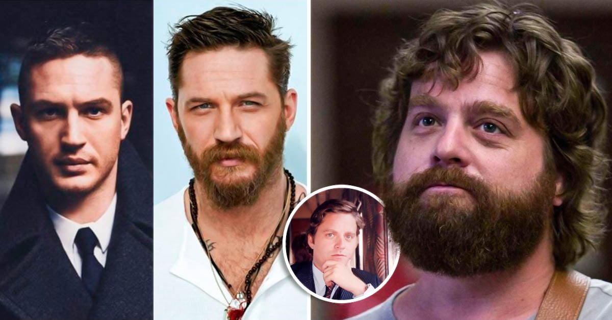 Así cambian estos 30 famosos rasurados y con barba