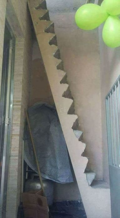 30 Escaleras mal diseñadas que podrían ser fatales