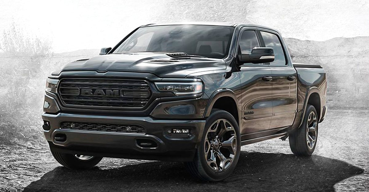 Dodge lanza su camioneta negra RAM 1500 Limited Black