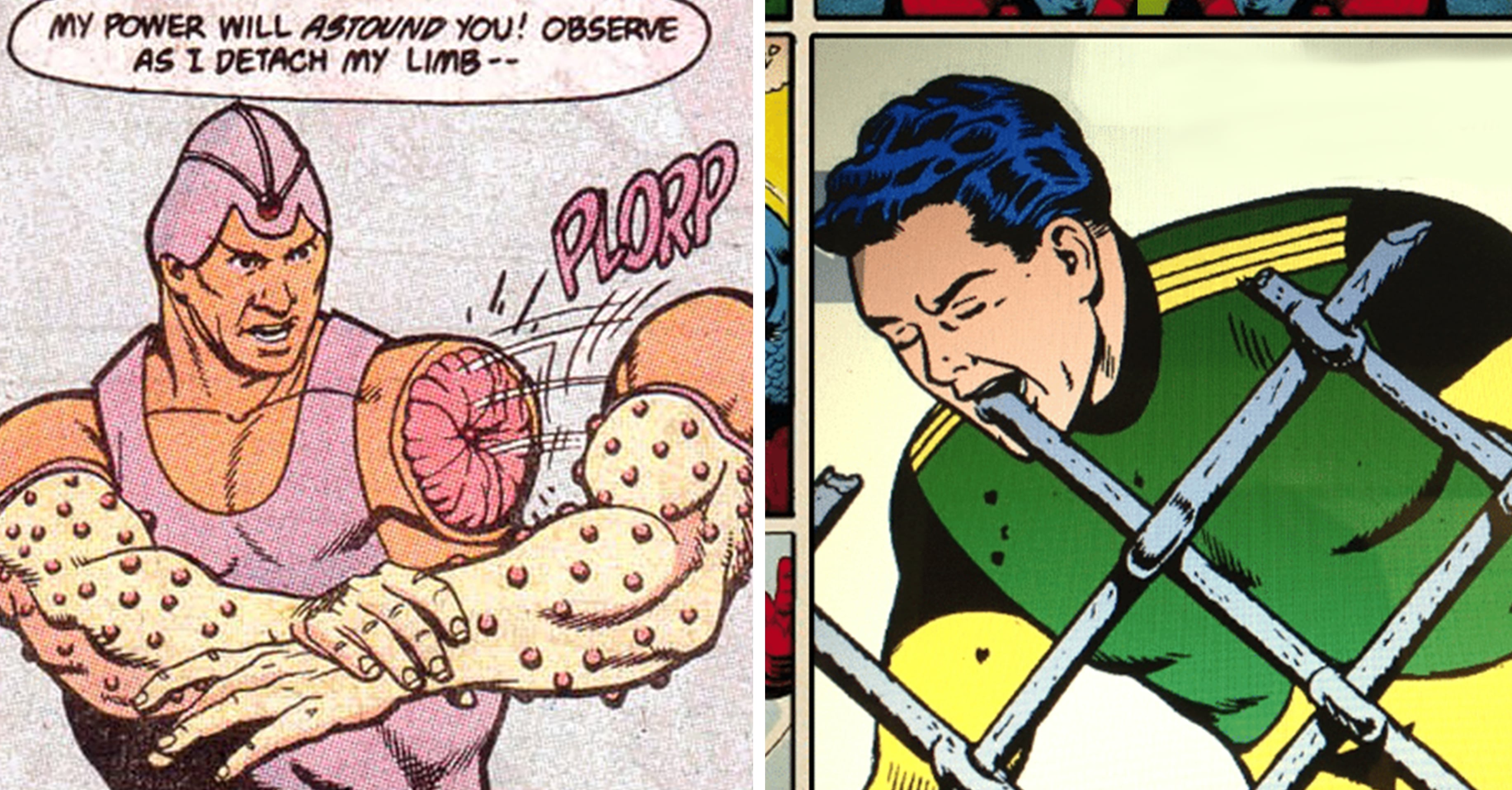 10 Superhéroes y villanos de DC con los superpoderes más absurdos