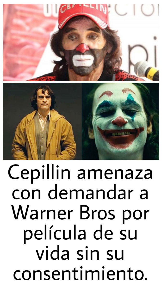 Cepillín se disfraza de Joker y es el mejor crossover