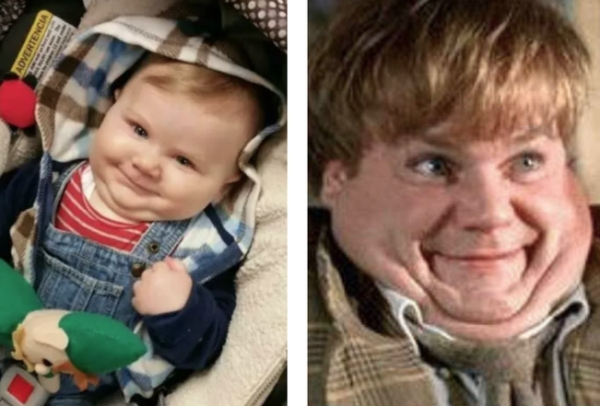 20 Bebés que se parecen mucho a comediante Chris Farley
