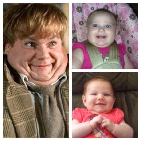 20 Bebés que se parecen mucho a comediante Chris Farley
