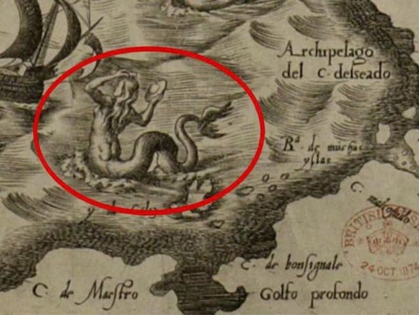 12 Mapas antiguos completamente absurdos en los que existían montruos