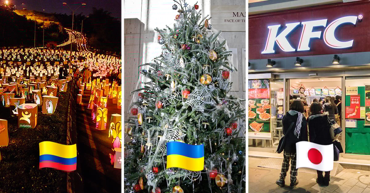 Tradiciones navideñas en 15 países del mundo; sorpréndete