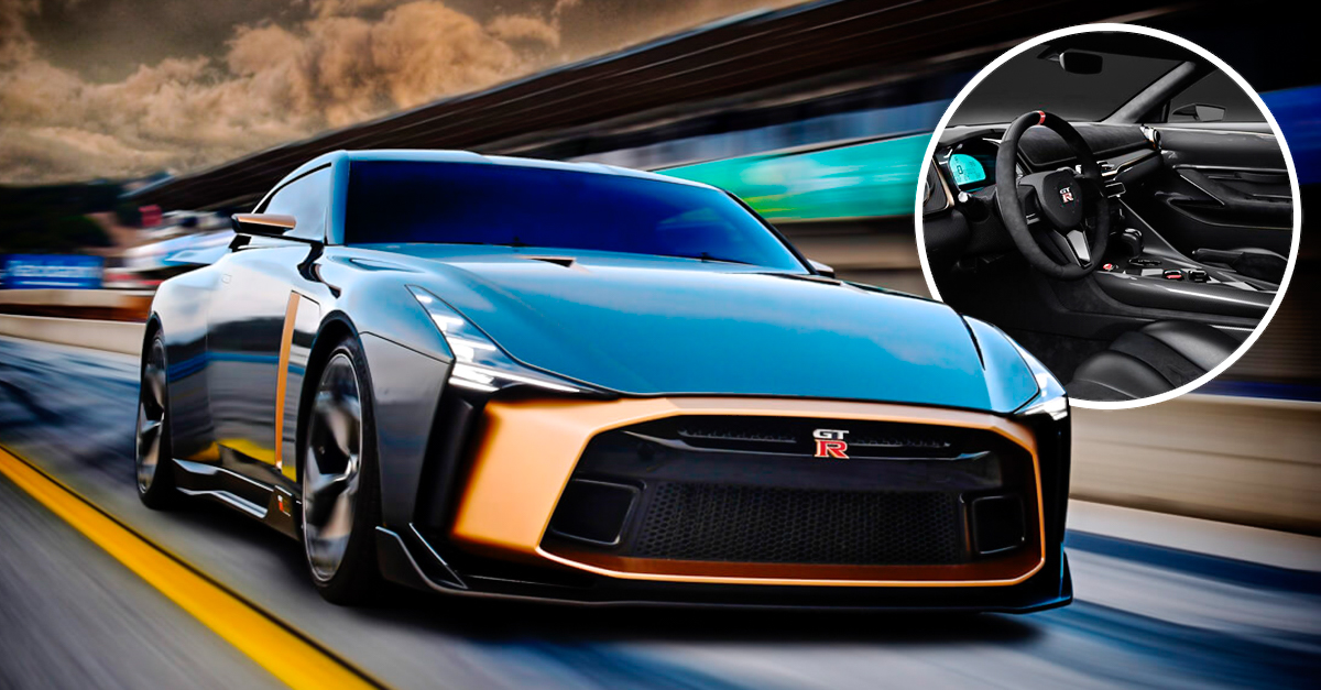 Este es el Nissan GT-R50, tan potente que le dicen Godzilla
